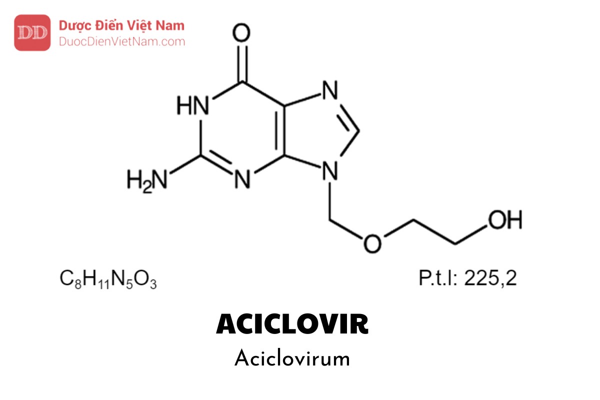 ACICLOVIR (Aciclovirum) - Dược Điển Việt Nam 5