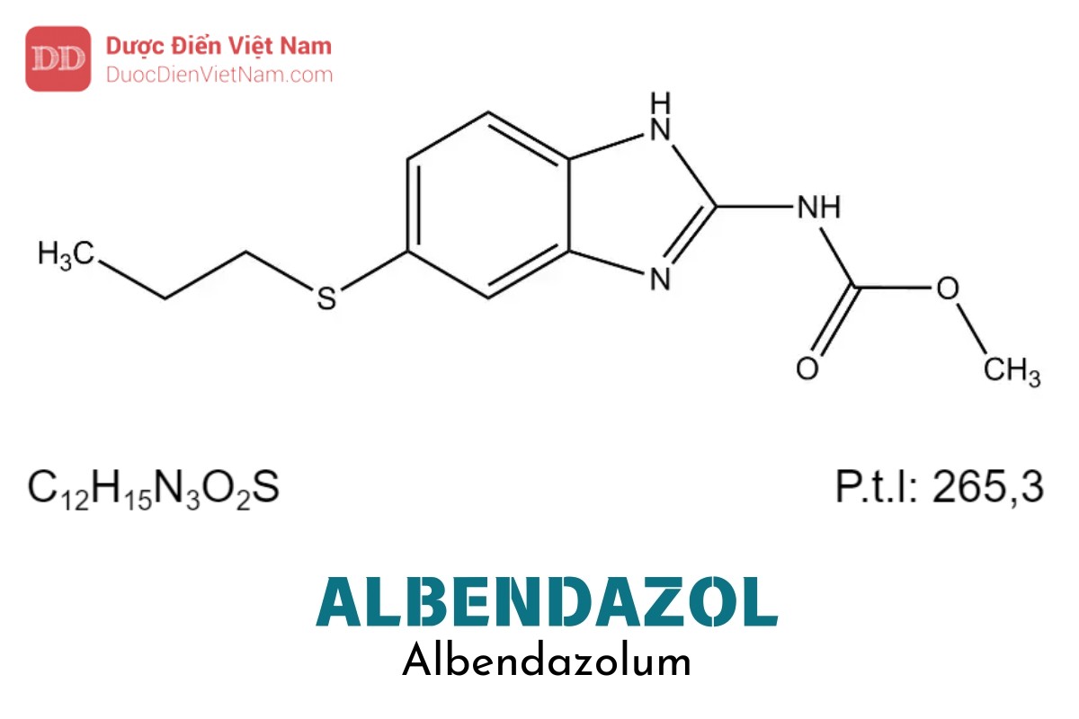ALBENDAZOL (Albendazolum) - Dược Điển Việt Nam 5