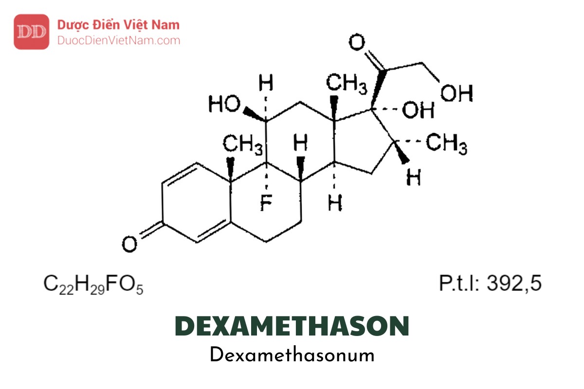 DEXAMETHASON (Dexamethasonum) - Dược Điển Việt Nam 5