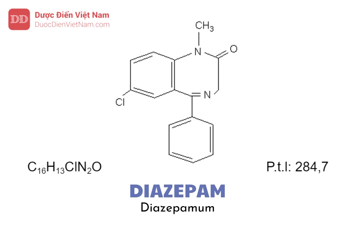 DIAZEPAM (Diazepamum) - Dược Điển Việt Nam 5