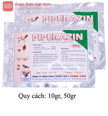 PIPERAZIN HYDRAT - Dược Điển Việt Nam