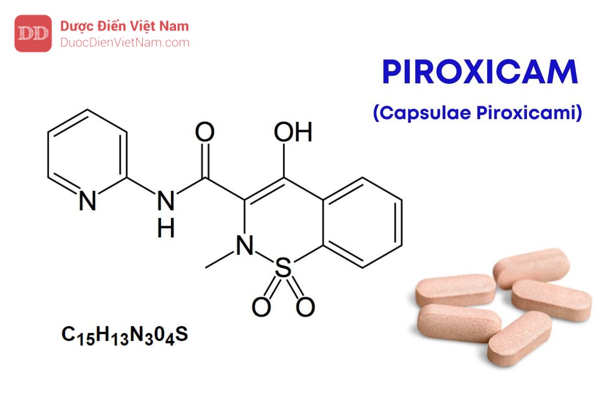 VIÊN NÉN PIROXICAM (Tabellae Piroxicami) – Dược Điển Việt Nam 5