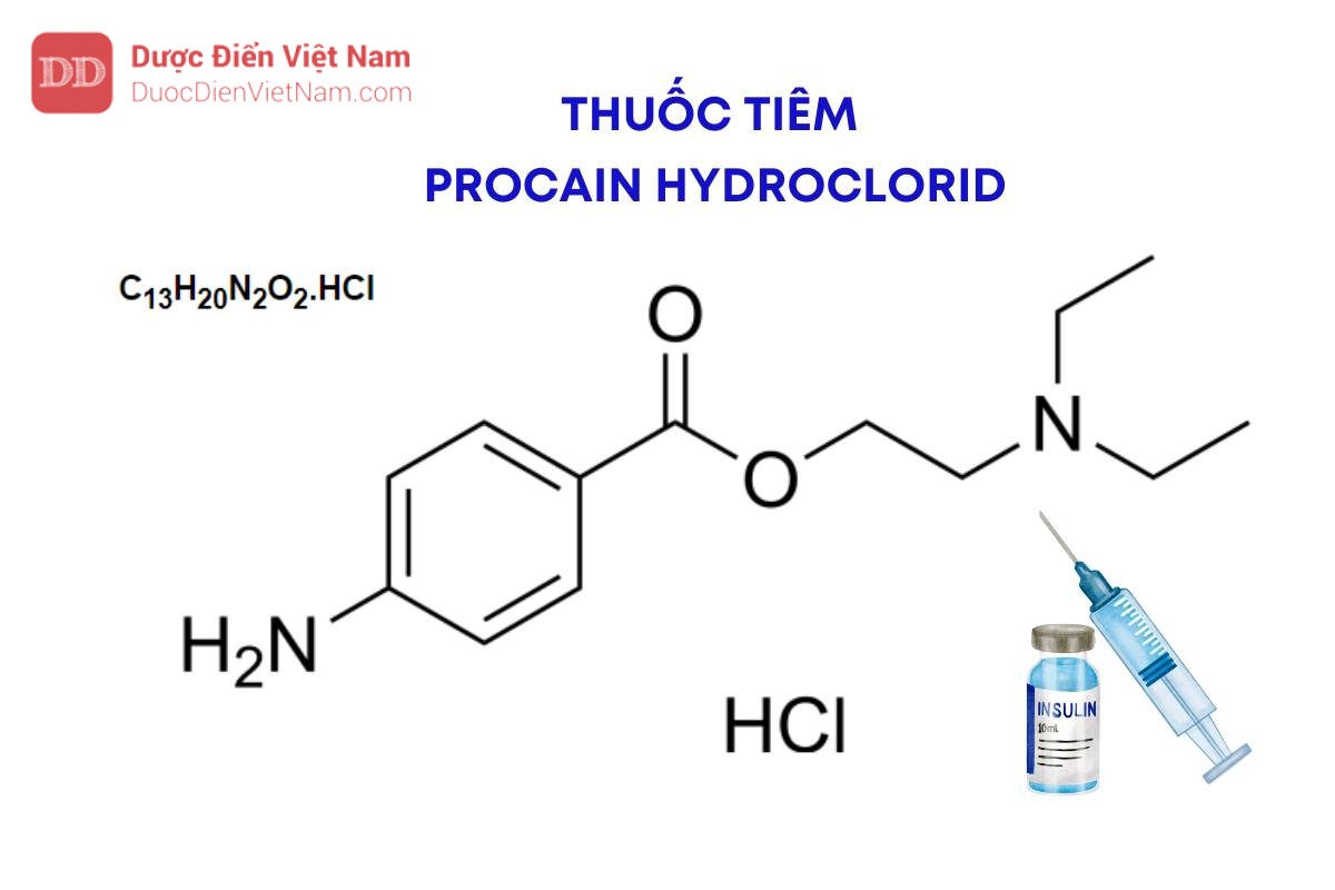THUỐC TIÊM PROCAIN HYDROCLORID (Injectio Procaini hydrochloridi) – Dược ...