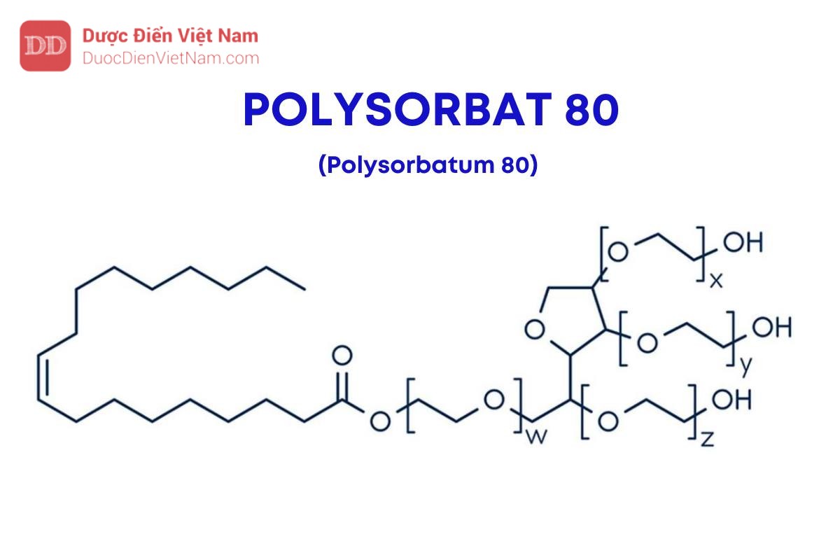 POLYSORBAT 80 (Polysorbatum 80) – Dược Điển Việt Nam 5