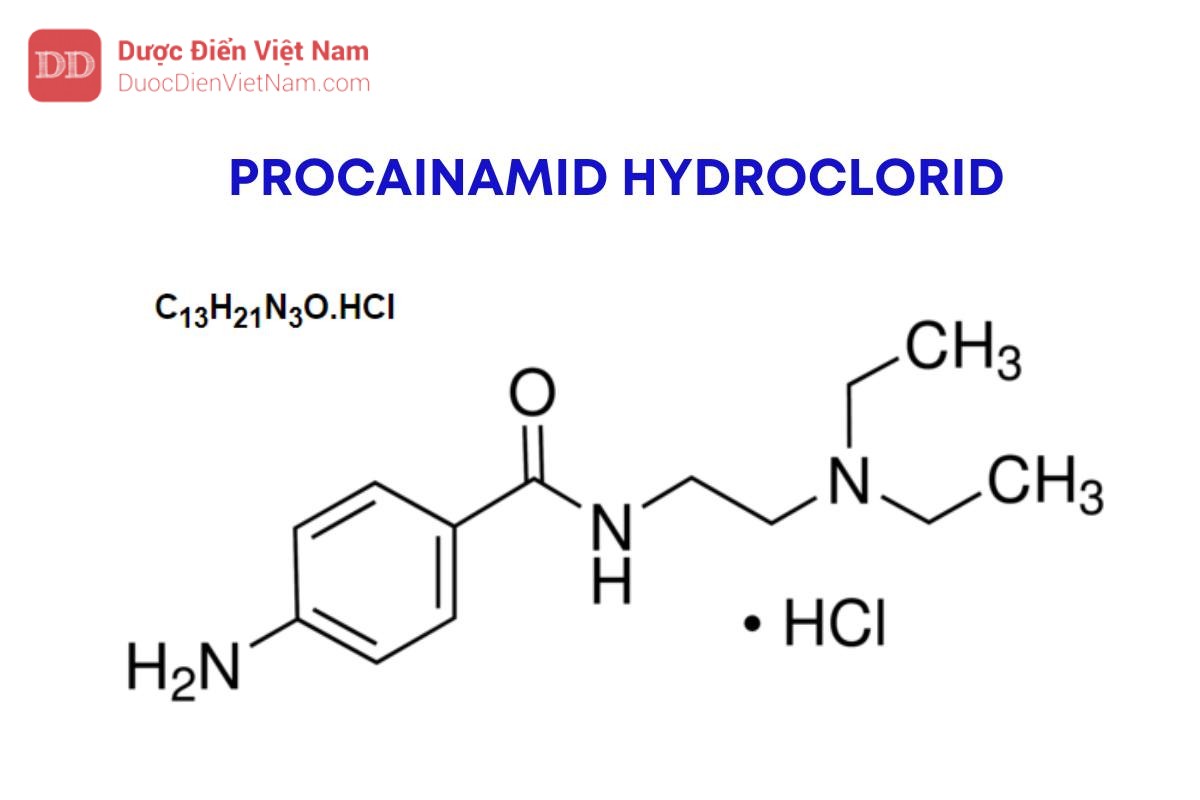PROCAINAMID HYDROCLORID (Procainamidi hydrochloridum) – Dược Điển Việt ...