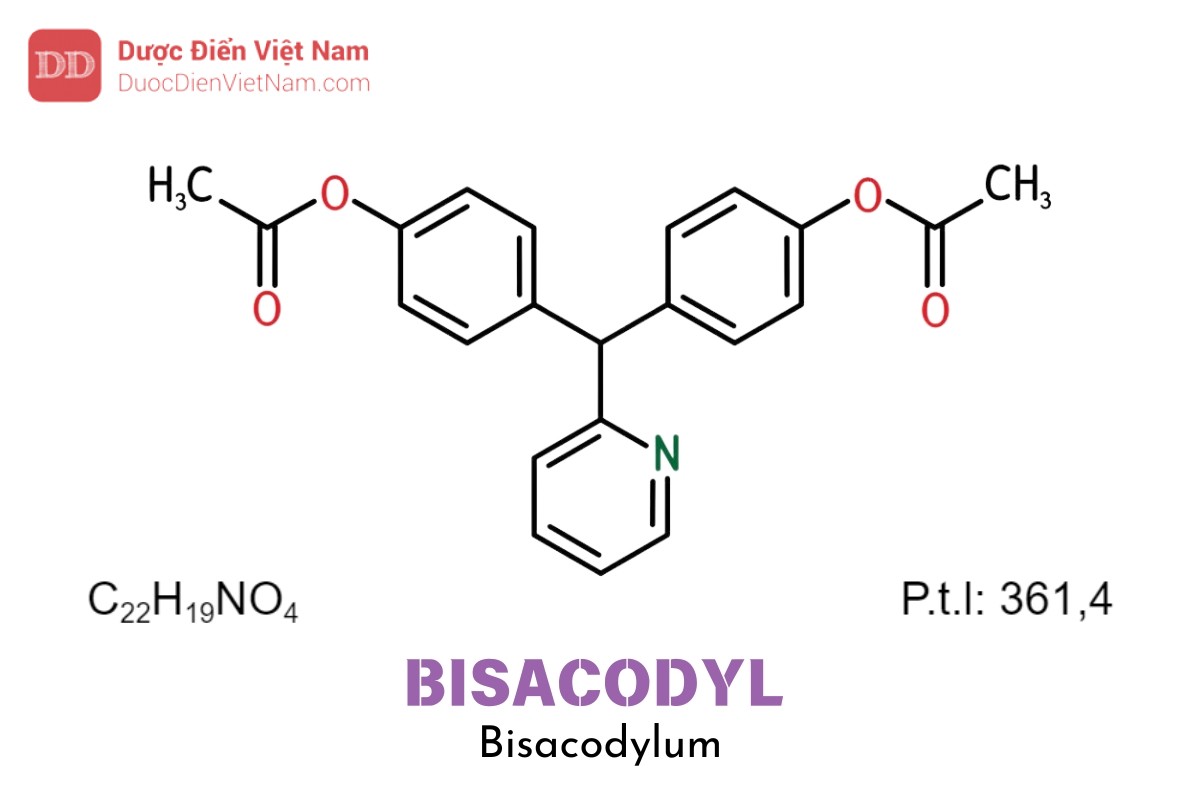 BISACODYL (Bisacodylum) - Dược Điển Việt Nam 5