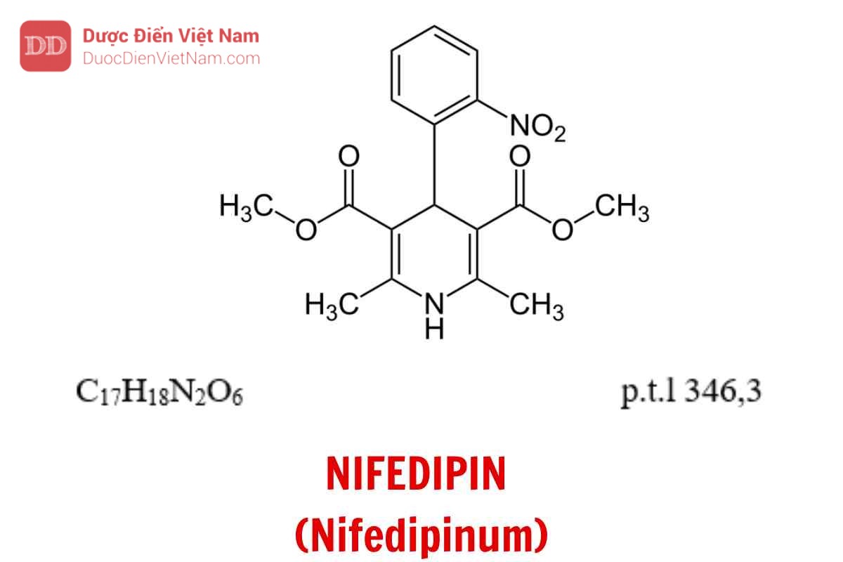 NIFEDIPIN (Nifedipinum) - Dược điển Việt Nam 5