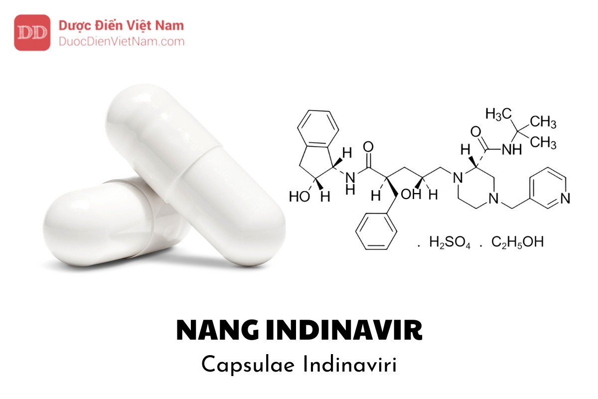 NANG INDINAVIR (Capsulae Indinaviri) - Dược Điển Việt Nam 5