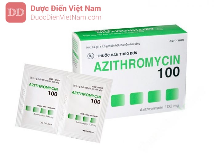 BỘT PHA HỖN DỊCH AZITHROMYCIN - Dược Điển Việt Nam