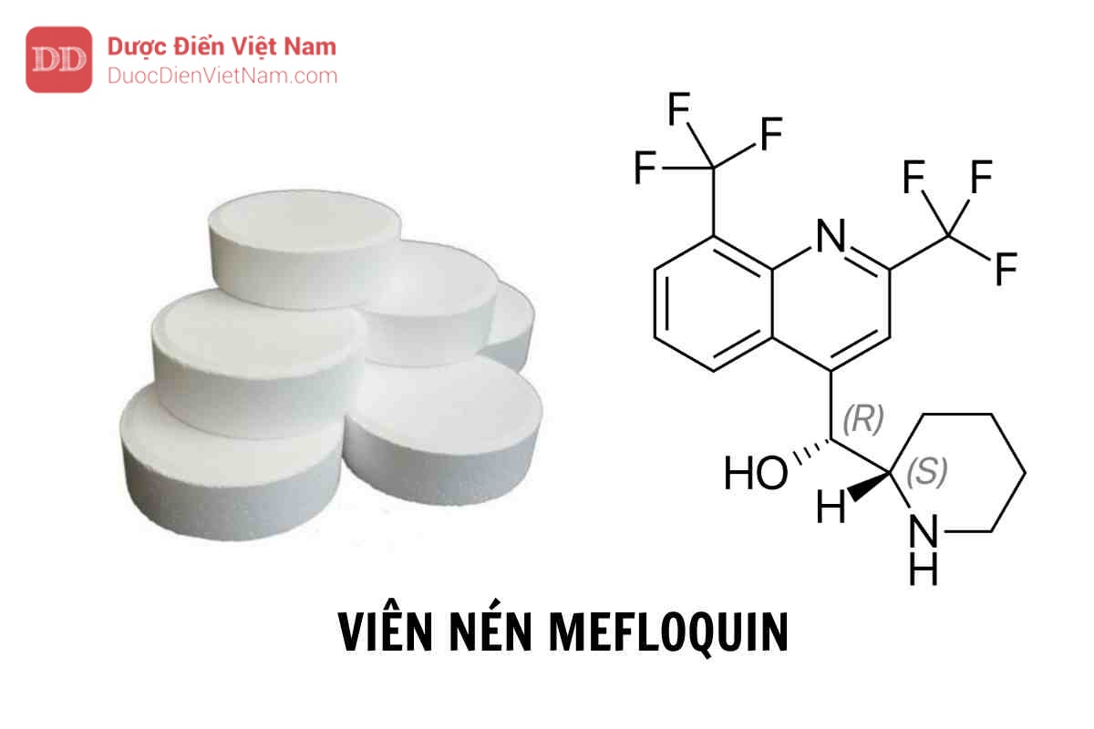VIÊN NÉN MEFLOQUIN (Tabellae Mefloquini) - Dược điển Việt Nam 5