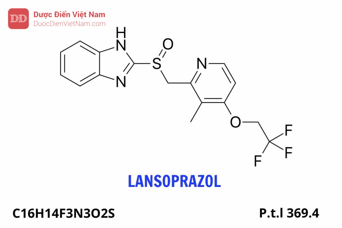 LANSOPRAZOL (Lansoprazolum) - Dược điển Việt Nam 5