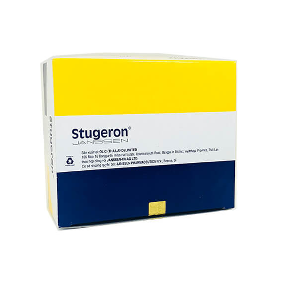 Thuốc Stugeron 25mg - Chống say tàu xe hiệu quả - Dược Điển Việt Nam