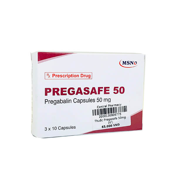 Thuốc Pregasafe 50mg - Cải thiện tốt chứng rối loạn lo âu