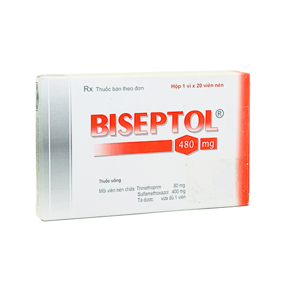Thuốc Biseptol 480mg - Diệt khuẩn lên đến 99% vi khuẩn