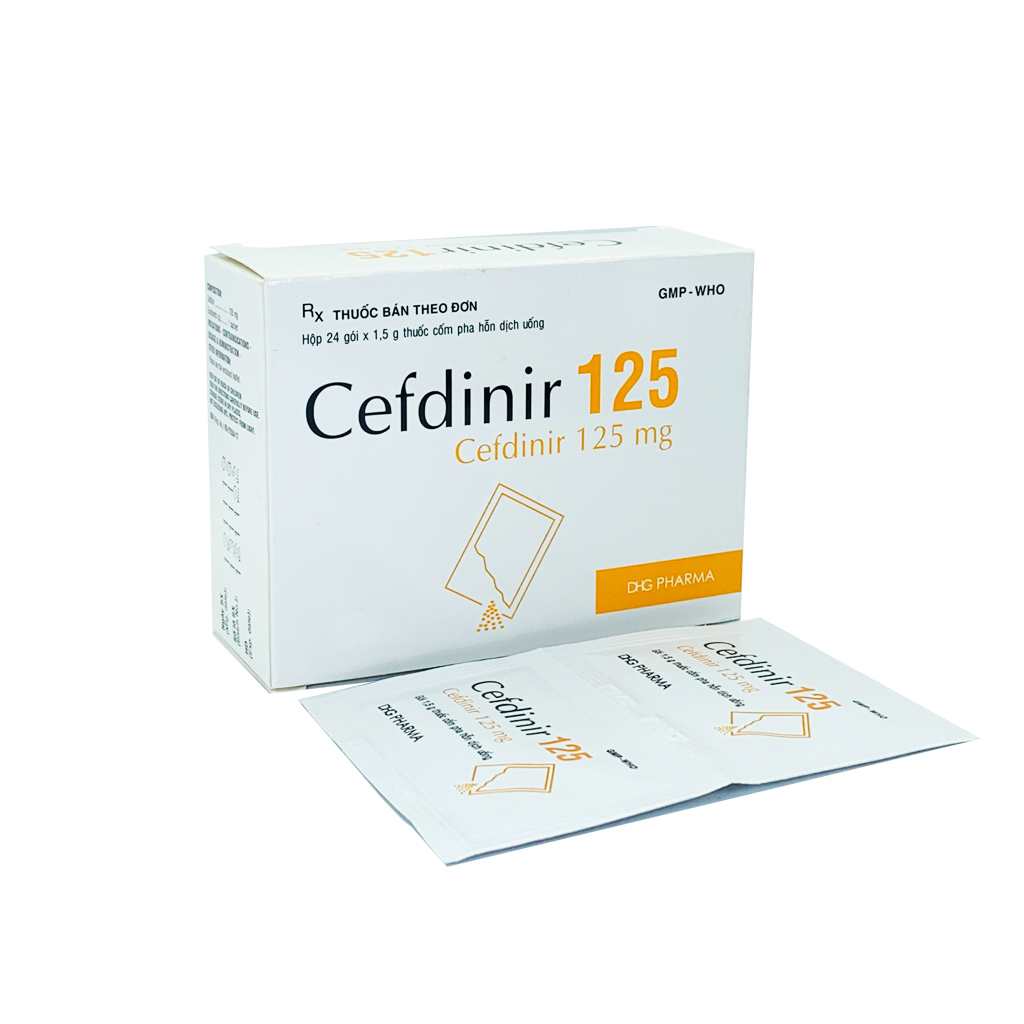 Thuốc kháng sinh Cefdinir 125 DHG có THỰC SỰ hiệu quả? GIÁ?