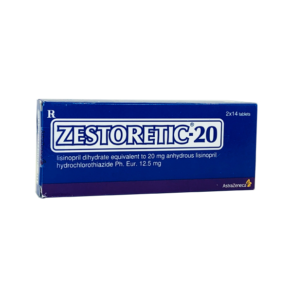 Thuốc Zestoretic 20mg - Tăng huyết áp - Dược Điển Việt Nam