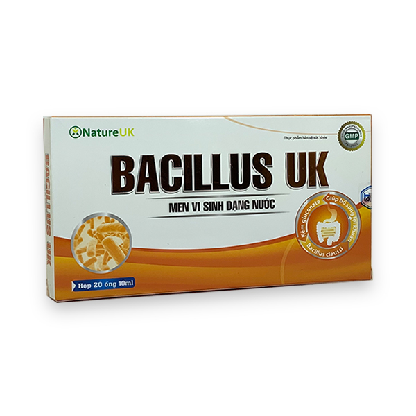 Men vi sinh Bacillus UK - Tiêu hóa khỏe - Dược Điển Việt Nam