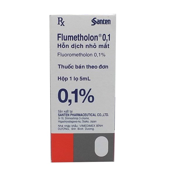 Thuốc Flumetholon 0,1% - Bí quyết trị viêm giác mạc