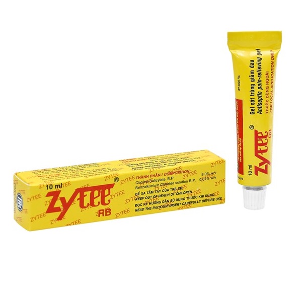 Thuốc Zytee 10ml - Giải pháp chữa đau răng, loét miệng