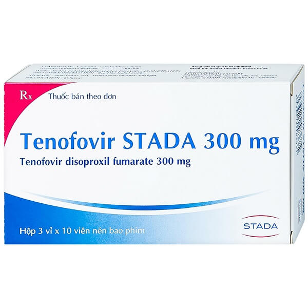 Thuốc Tenofovir STADA 300mg - Điều trị HIV, viêm gan B - Dược Điển Việt Nam