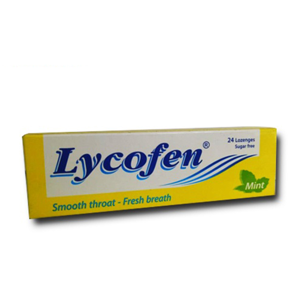 Lycofen - Giảm nhanh cơn ho, đau rát cổ họng - Dược Điển Việt Nam