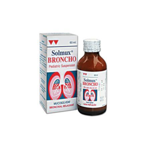 Thuốc Solmux Broncho - Bí quyết GIẢM HO - LONG ĐỜM hiệu quả! Giá?
