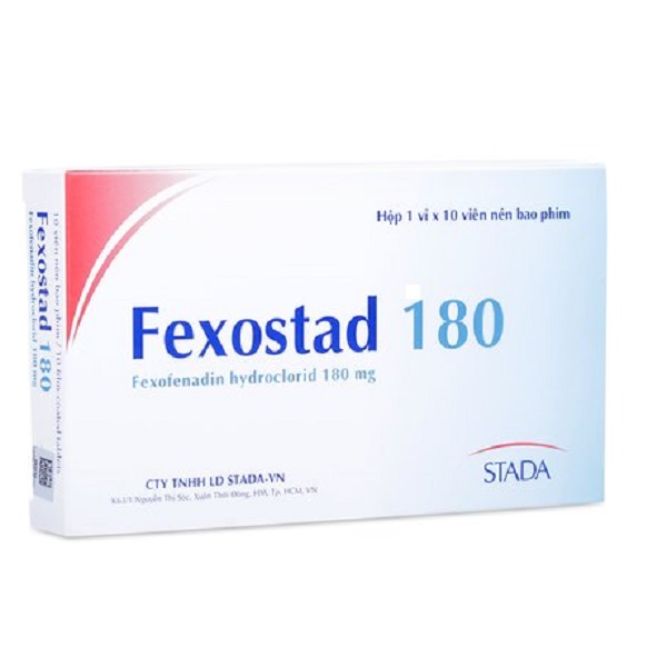 Thuốc Fexostad 180 - Tạm biệt viêm mũi dị ứng - Dược Điển Việt Nam