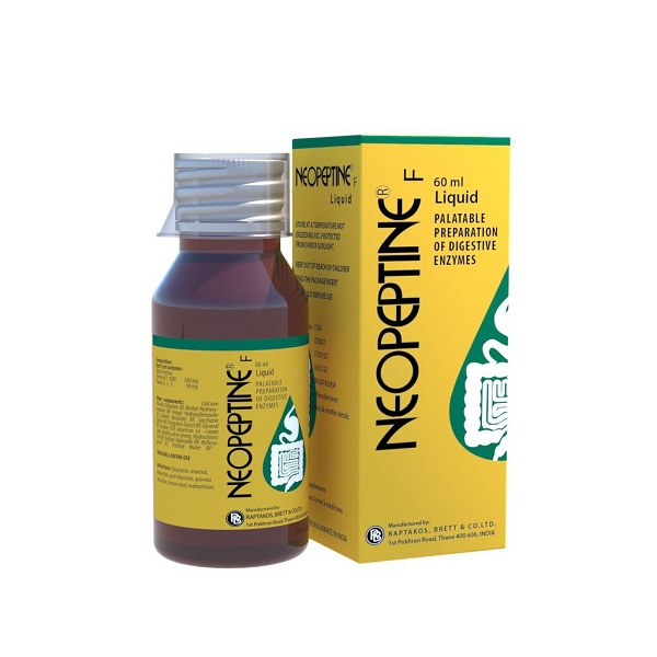 Thuốc Neopeptine 60ml - Chấm dứt tình trạng đầy bụng, khó tiêu