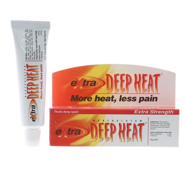 Deep Heat Extra 30g - Giảm đau xương khớp - Dược Điển Việt Nam