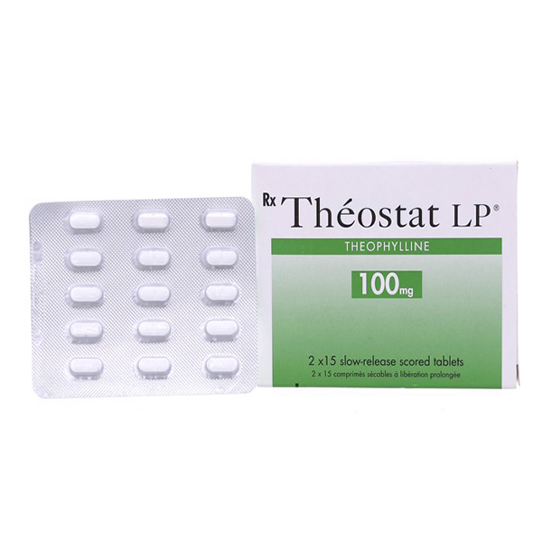 Thuốc Théostat LP 100mg - Giảm cơn hen, co thắt phế quản