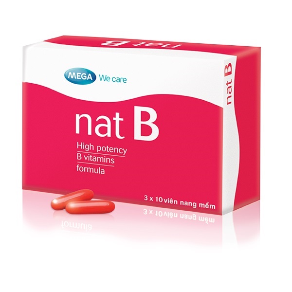 Nat B - Viên uống bổ sung Vitamin B