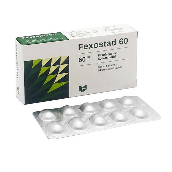 Thuốc Fexostad 60 - Điều trị mày đay, viêm mũi dị ứng