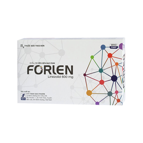 Kháng sinh Forlen 600mg - Điều trị nhiễm khuẩn hiệu quả