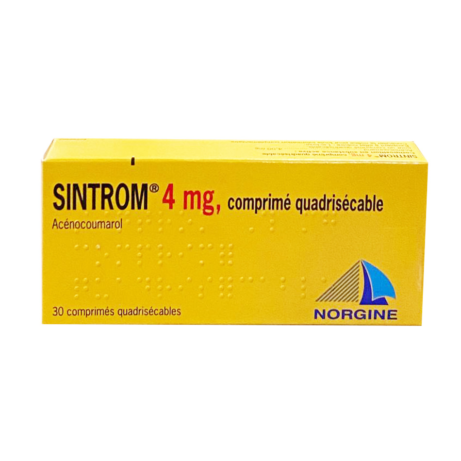 Sintrom 4 - Thuốc chống đông máu - Dược Điển Việt Nam