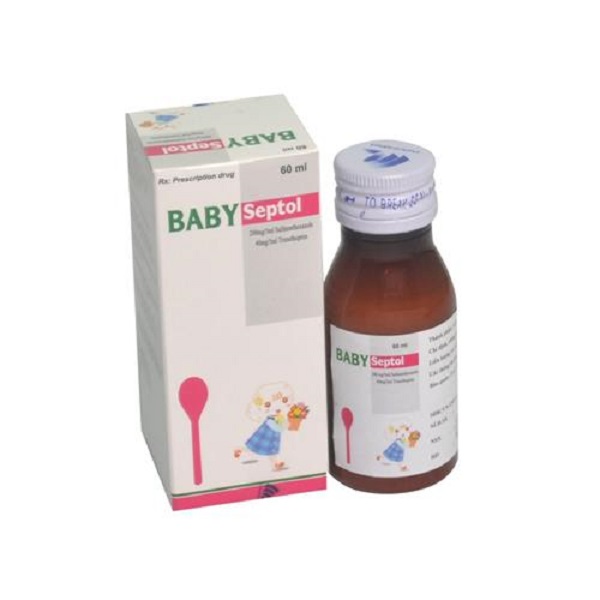 Baby septol - Trị nhiễm khuẩn hô hấp an toàn cho trẻ