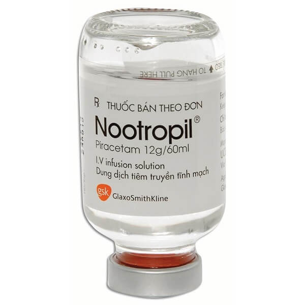 Thuốc Nootropil 12g/60ml - Điều trị đột quỵ, sa sút trí tuệ