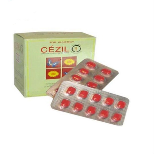 Thuốc Cezil D - Điều trị VIÊM mũi, mề đay do dị ứng