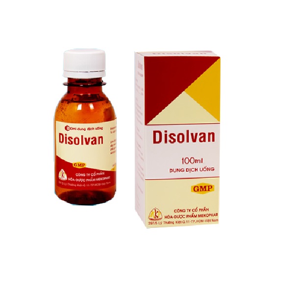 Thuốc Disolvan 100ml - Long đờm - Dược Điển Việt Nam