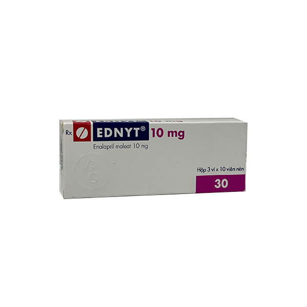 Thuốc Ednyt 10mg - Điều trị CAO HUYẾT ÁP - Dược Điển Việt Nam