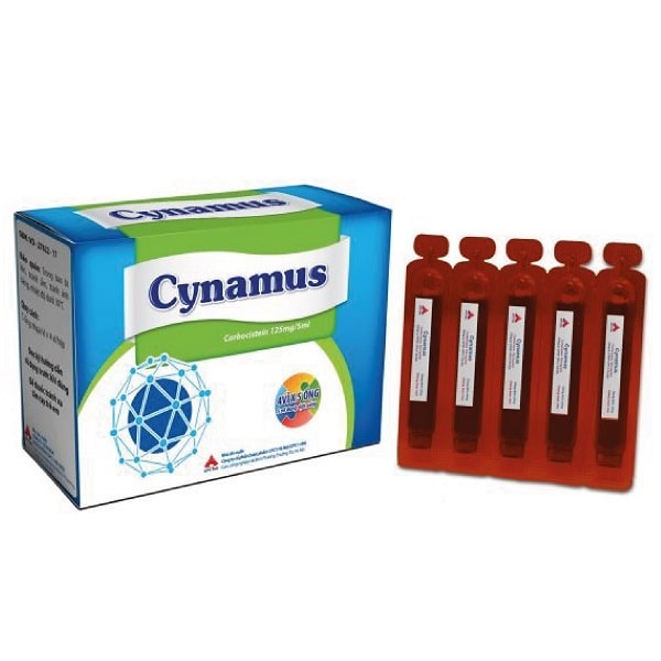 Thuốc Cynamus - Long đờm, giảm viêm phế quản - Dược Điển Việt Nam