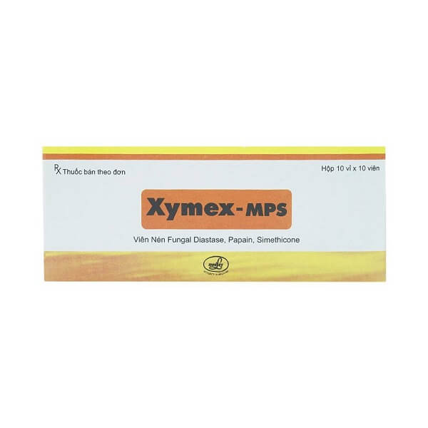 Thuốc Xymex MPS - Giảm đầy hơi, khó tiêu - Dược Điển Việt Nam