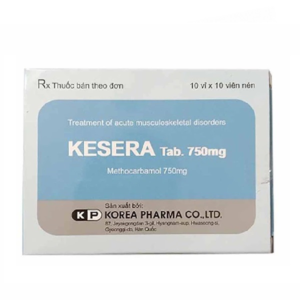 Thuốc Kesera Tab. 750mg - Giảm đau viêm cơ xương cấp