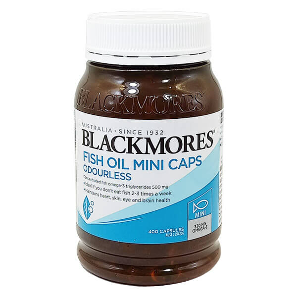 Dầu cá Blackmores Fish Oil Mini Caps - Bảo vệ tim mạch