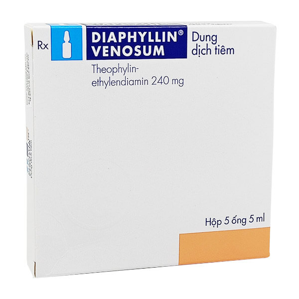 Thuốc tiêm Diaphyllin Venosum - Chặn đứng cơn co thắt phế quản