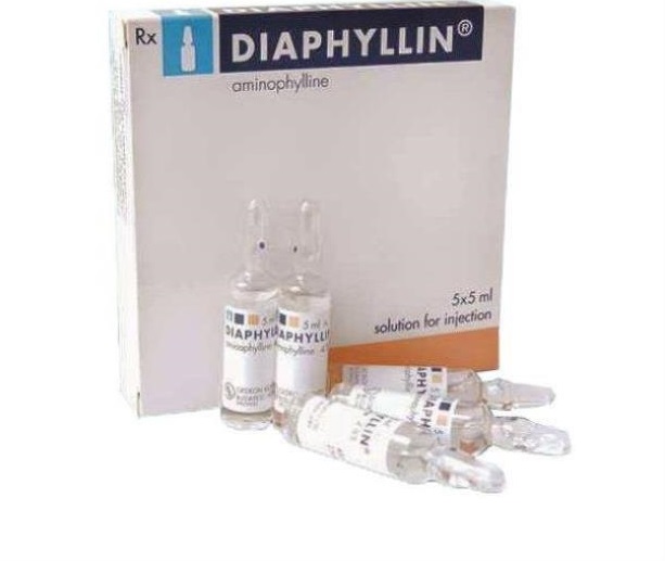 Thuốc tiêm Diaphyllin 240mg/5ml - Điều trị hen phế quản