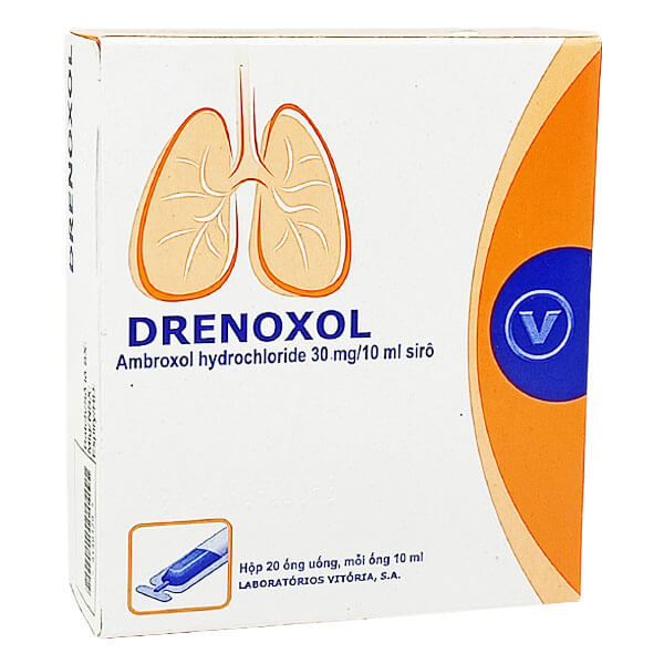 Thuốc Drenoxol 30mg/10ml - Tiêu đờm vượt trội - Dược Điển Việt Nam