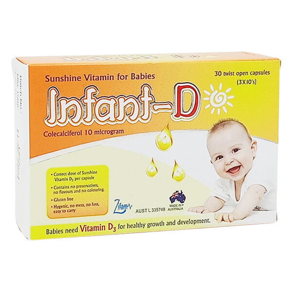 Infant-D - Tăng sức khỏe xương khớp - Dược Điển Việt Nam