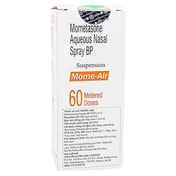 Thuốc Mome-Air 60 - Điều trị hiệu quả viêm mũi dị ứng