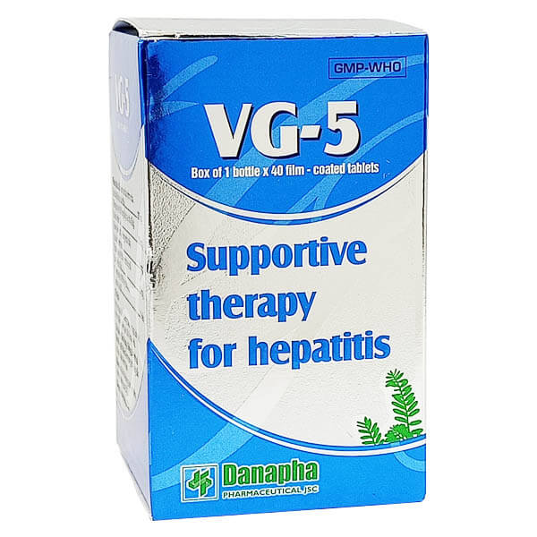 Thuốc VG 5 - Tăng cường chức năng gan, hạ men gan