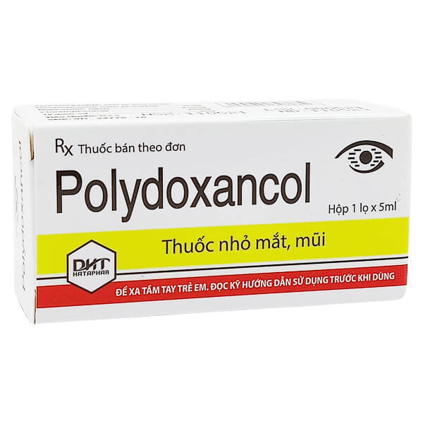 Thuốc Polydoxancol 5ml - Giải quyết ngay viêm nhiễm ở mắt, mũi